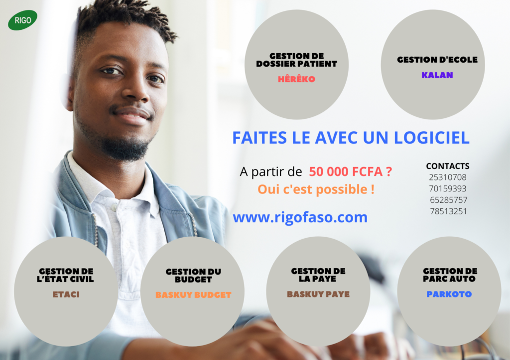 Nos logiciels de gestion - Rigo